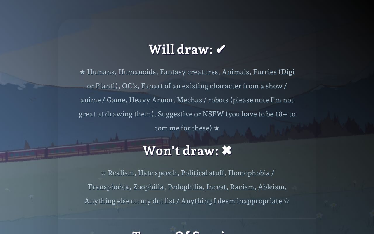 Monsterskulls commission examples